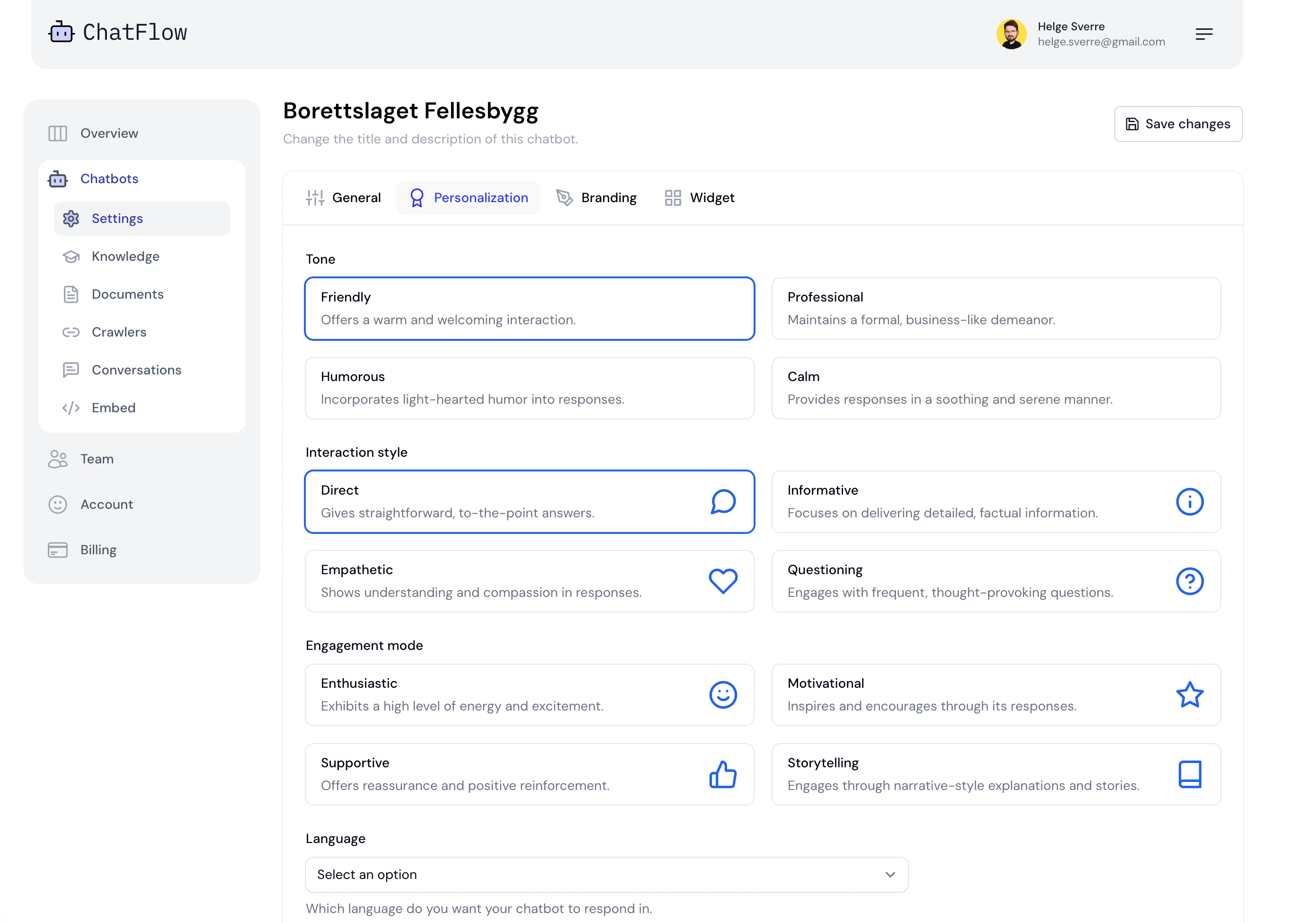 ChatFlow - Build an AI Chatbot for your Website ChatFlow - Build an AI Chatbot for your Website